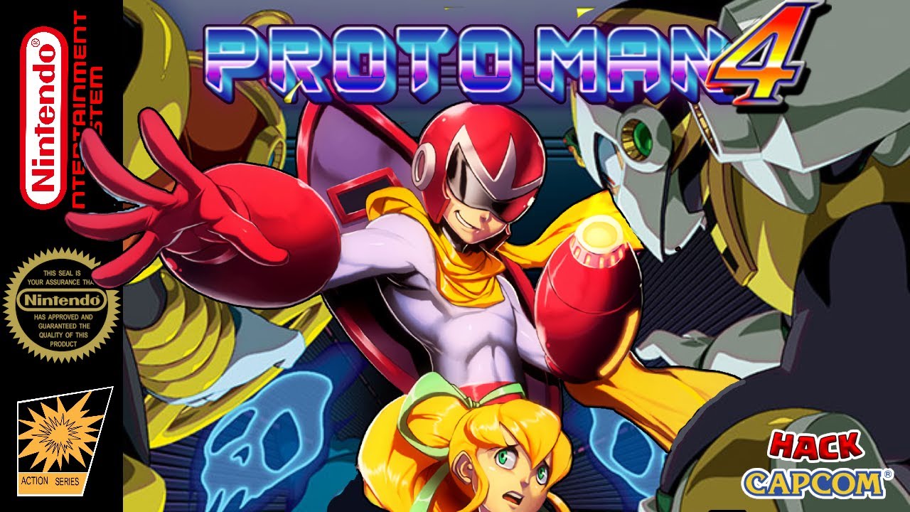 Proto Man 4 - Hack/Mod of Mega Man 4 (NES) - YouTube