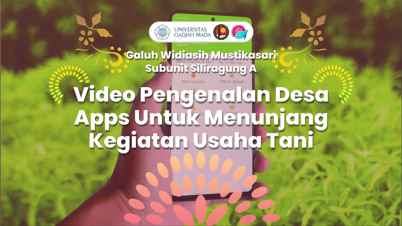 Pengenalan Aplikasi Desa Apps untuk menunjang Kegiatan Usaha Tani - YouTube