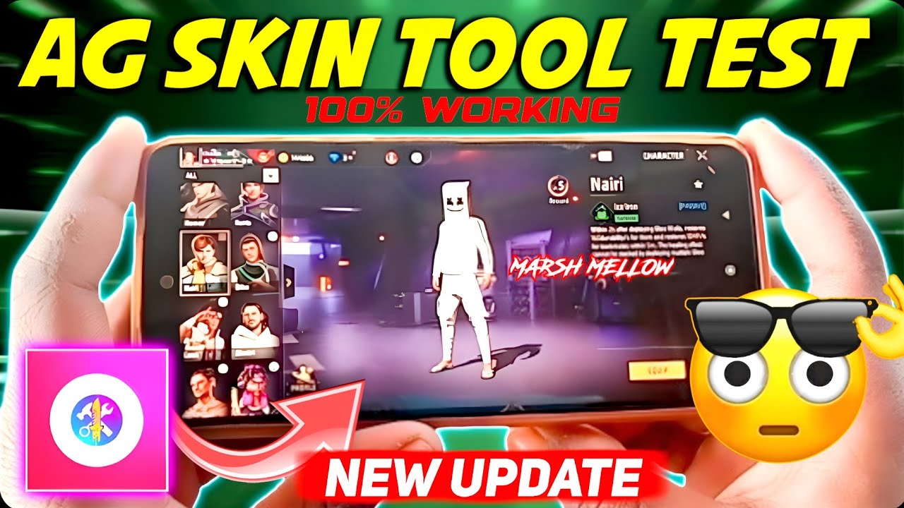 Free Fire AG Skin Tool New Update Test! - YouTube
