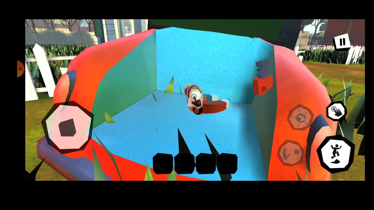 hello neighbors is silly around the house full game - YouTube