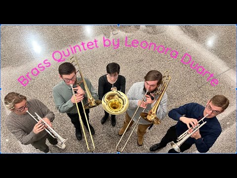 Sinfonia by Leonora Duarte for Brass Quintet - YouTube