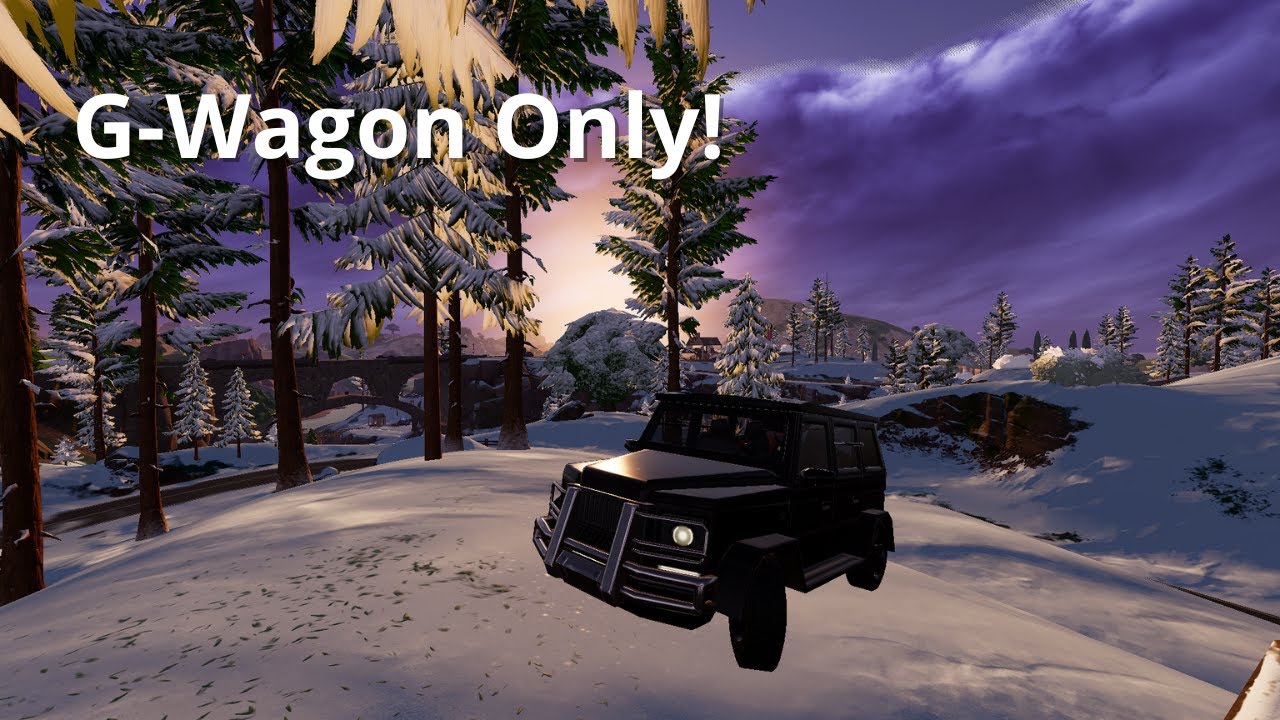 G-Wagon in *FORTNITE* *only*🔥🔥🔥 - YouTube