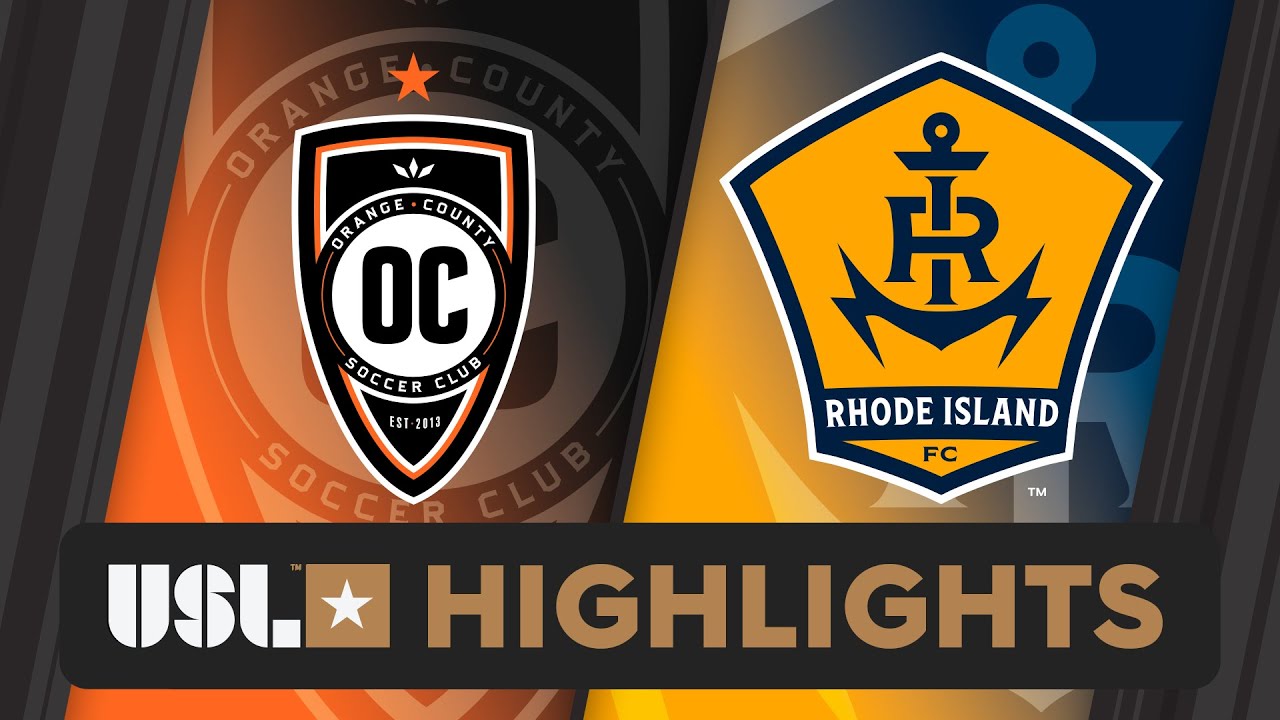9.14.2024 | Orange County SC vs. Rhode Island FC - Game Highlights ...