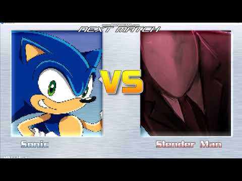Slenderman Vs Sonic (Creepypasta Vs Sonic The Hedgehog) - YouTube