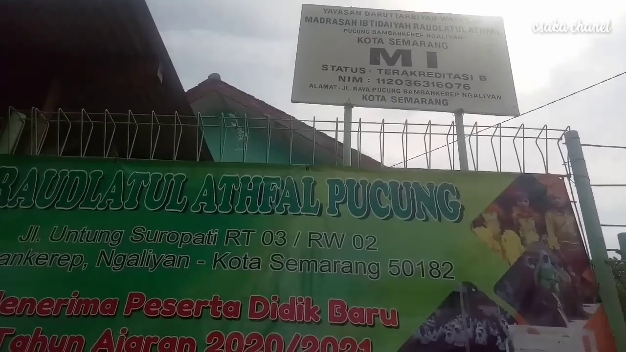 masa pengenalan lingkungan sekolah MI Raudlatul Athfal pucung Ngaliyan ...