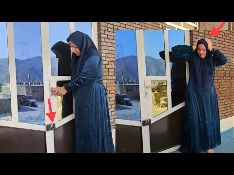 The door to the house was locked and no one was there!😱Did Qavami run away with his ex-wife?