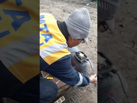Buzdolabı motorundan kompresör yapımı