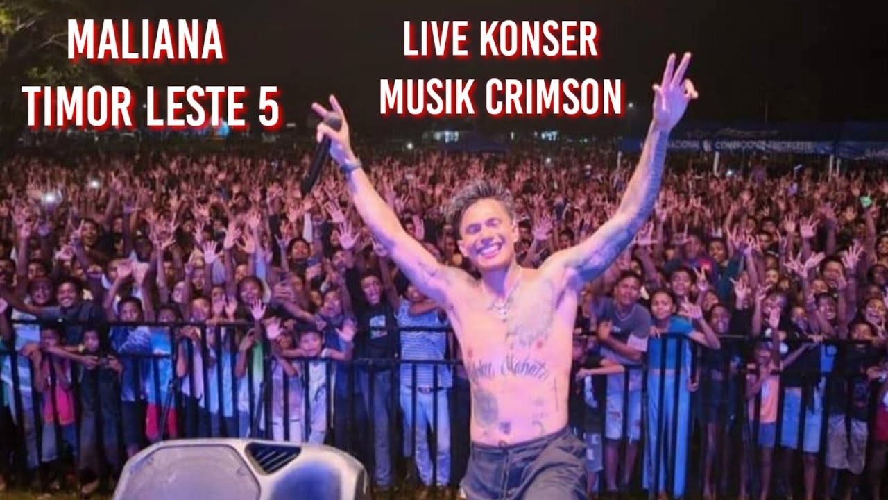maliana Timor Leste 5 live konser musik Crimson #estechannel - YouTube