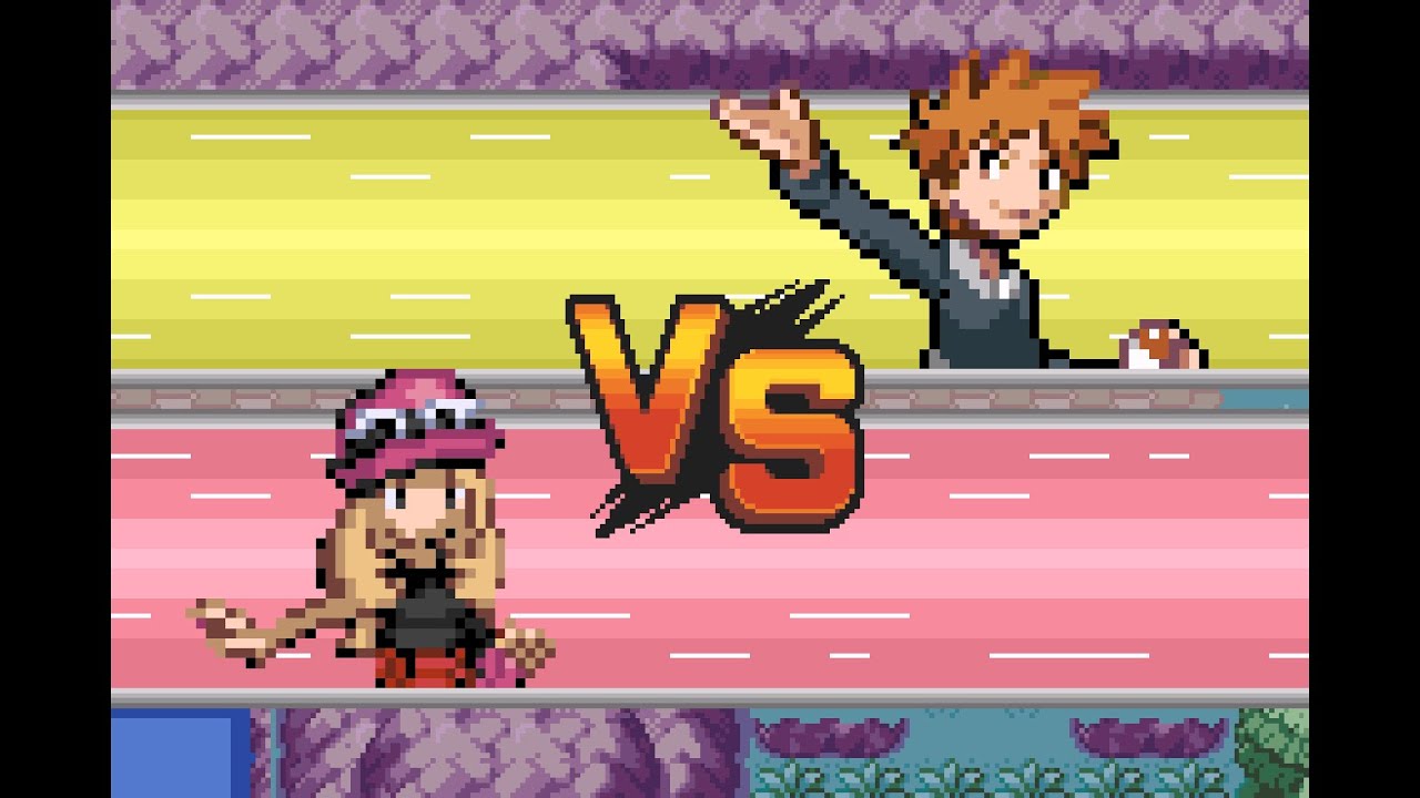 Pokemon Radical Red • Rival - Route 22 [Normal Mode 4.1] - YouTube