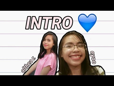 MY OFFICIAL INTRO 💙 | Althea Reyes - YouTube