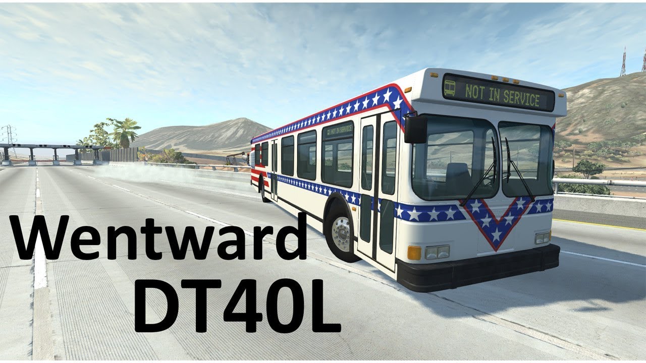 BeamNG.drive Update 0.12 - Wentward DT40L Bus - YouTube