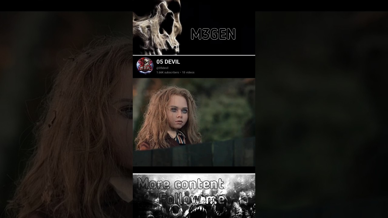 M3GEN horror clip #strangerthings4 #m3gan #shorts - YouTube
