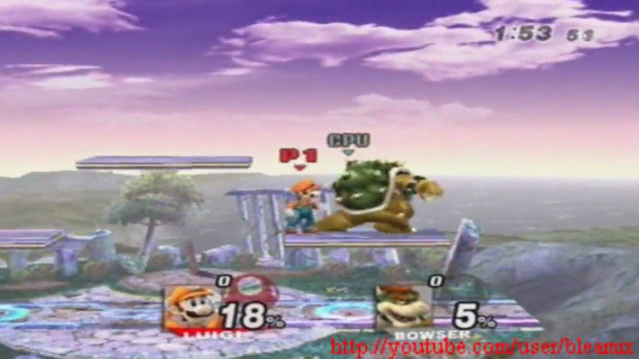 (Brawl hacks) Lightning Luigi - Project Smash Attack [PSA] - original ...