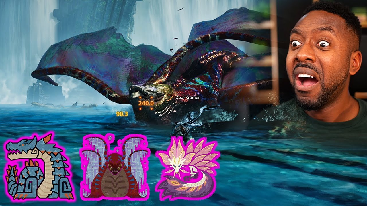 ANOTHER New Three Monster Hunt! Serenade of Scarlet Water | Monster ...
