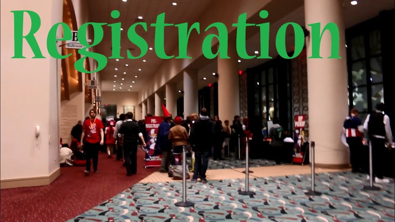 Convention Story Time: Registration at Anime milwaukee - YouTube