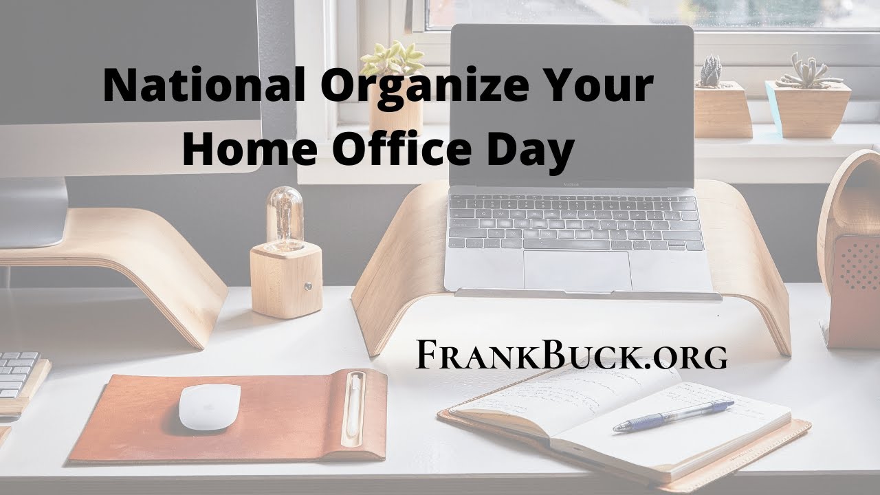 National Organize Your Home Office Day - YouTube