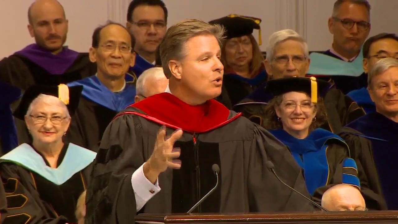 Watch Pete Delkus' DBU commencement speech - YouTube