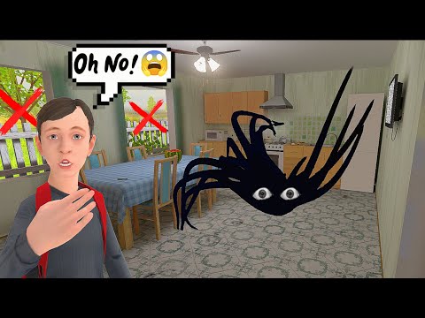Clot Monster Invaded Andrew's House but Windows and Doors are Stolen | Gameplay