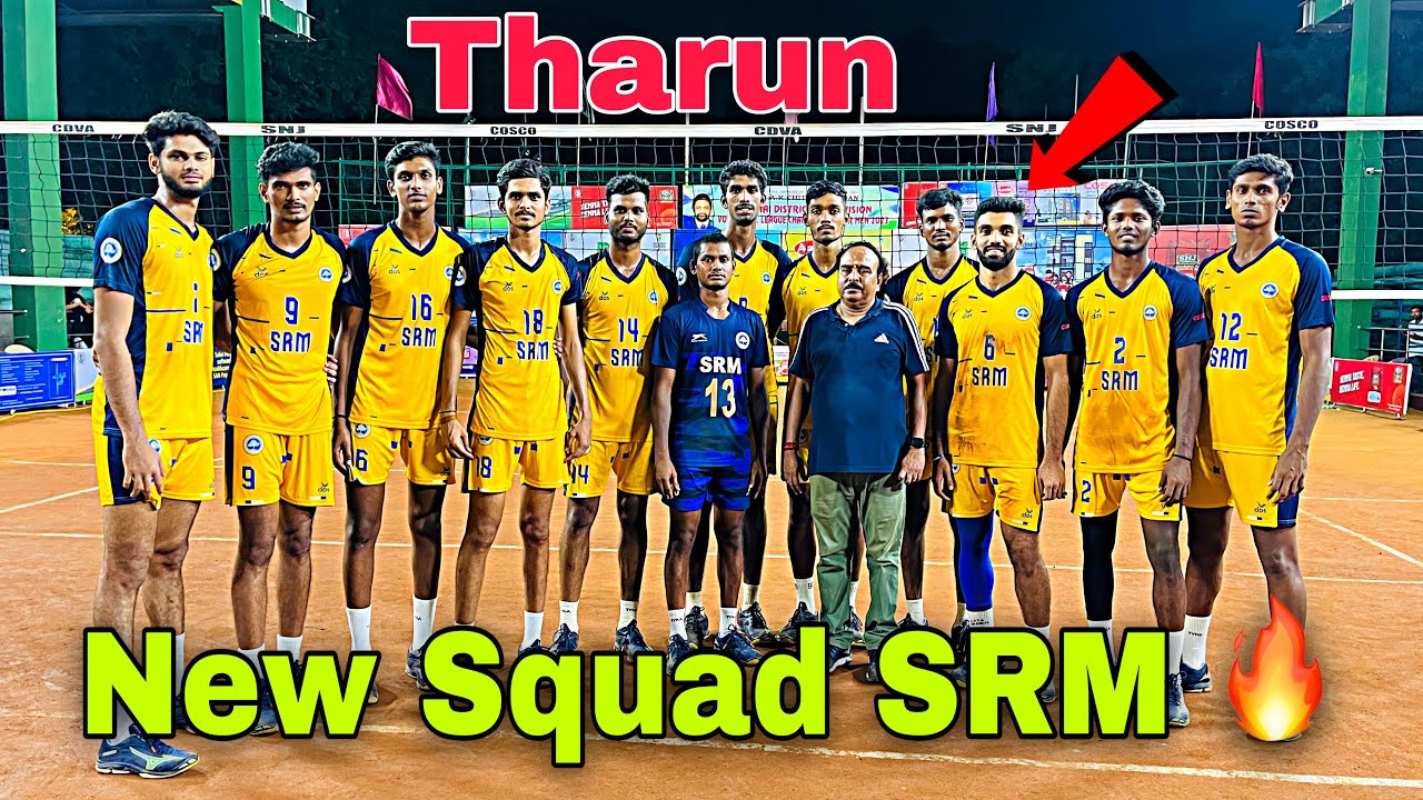 Tharun Entry SRM 👌 Customs Vs SRM University 🔥 Set - 1 | Chennai “A” Division Championship - YouTube