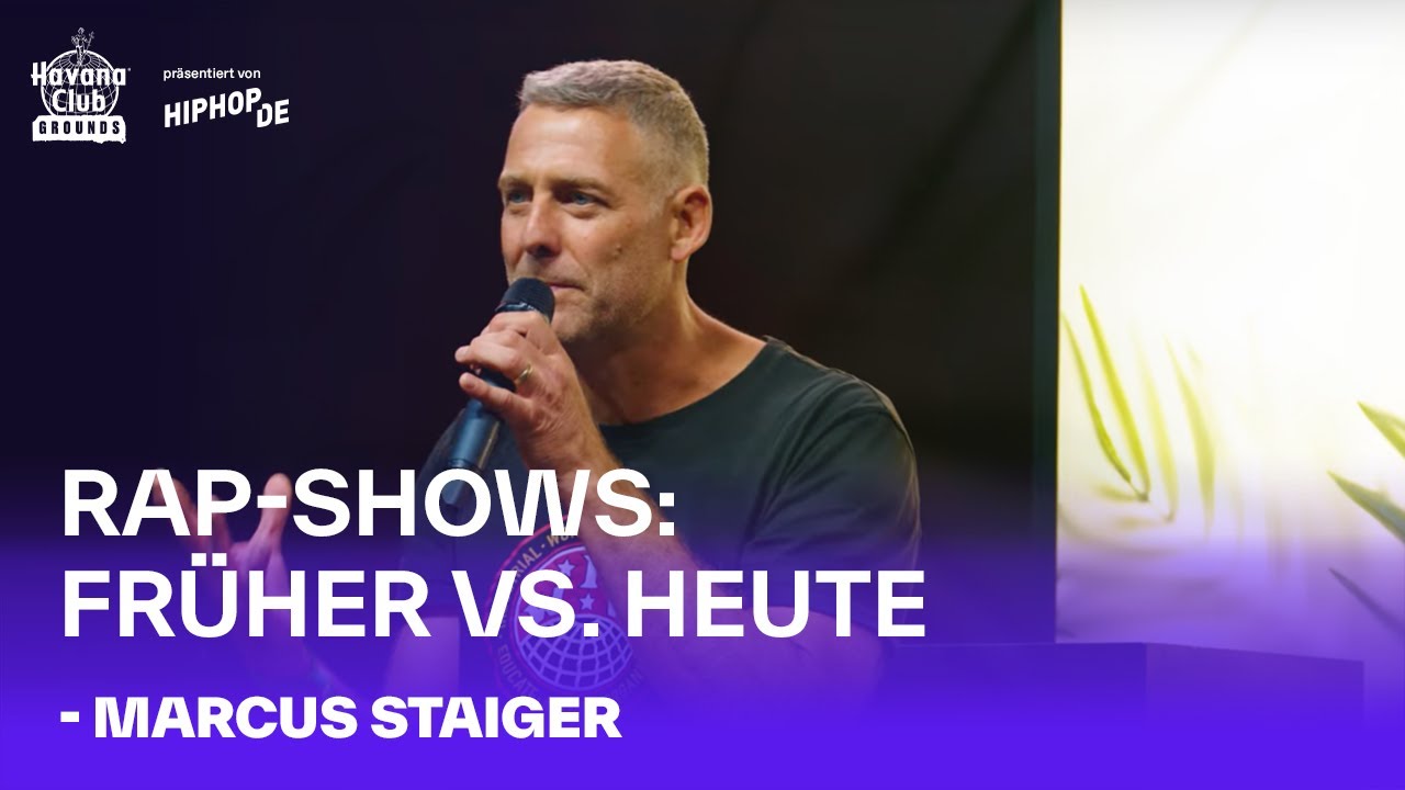 Rap-Shows: früher vs. heute | Havana Club Grounds Talk - YouTube