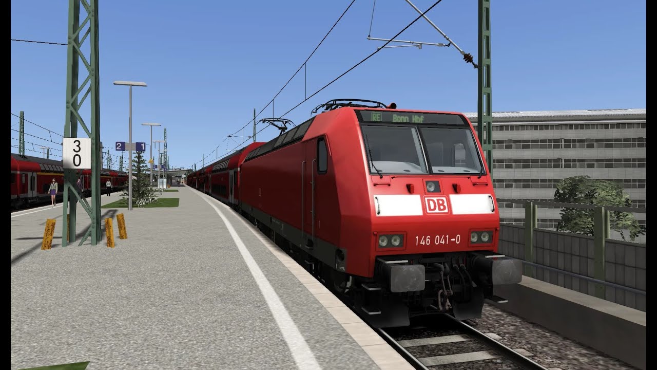 Train Simulator 2016. Köln - Bonn. DB BR146 - YouTube