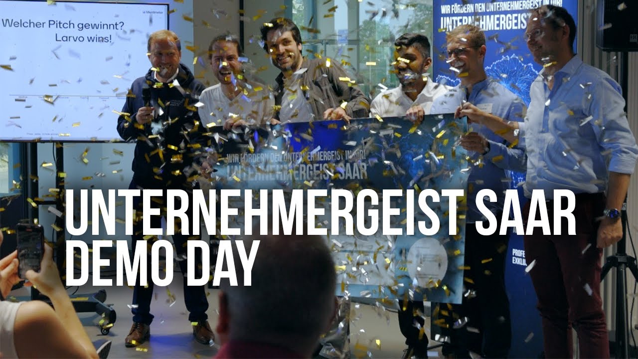 Demo Day Juni 2023 - Unternehmergeist Saar - YouTube