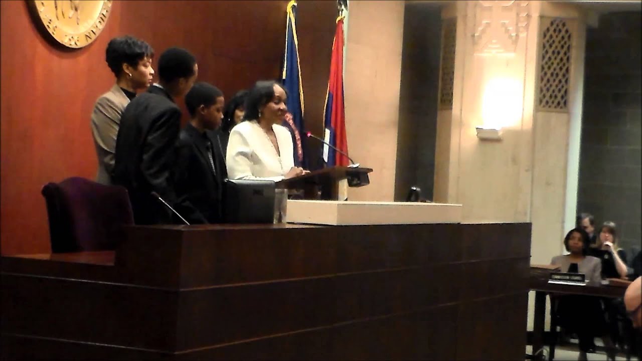 Irma Clark-Coleman sworn in as Wayne County Commissioner - YouTube