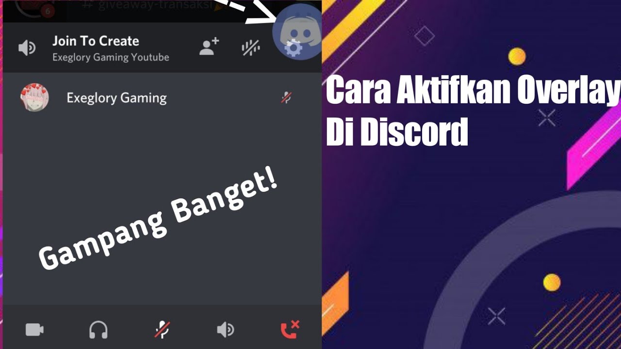 GAMPANG BANGET! || Tutorial Cara Aktifin Overlay Di Android || Discord ...