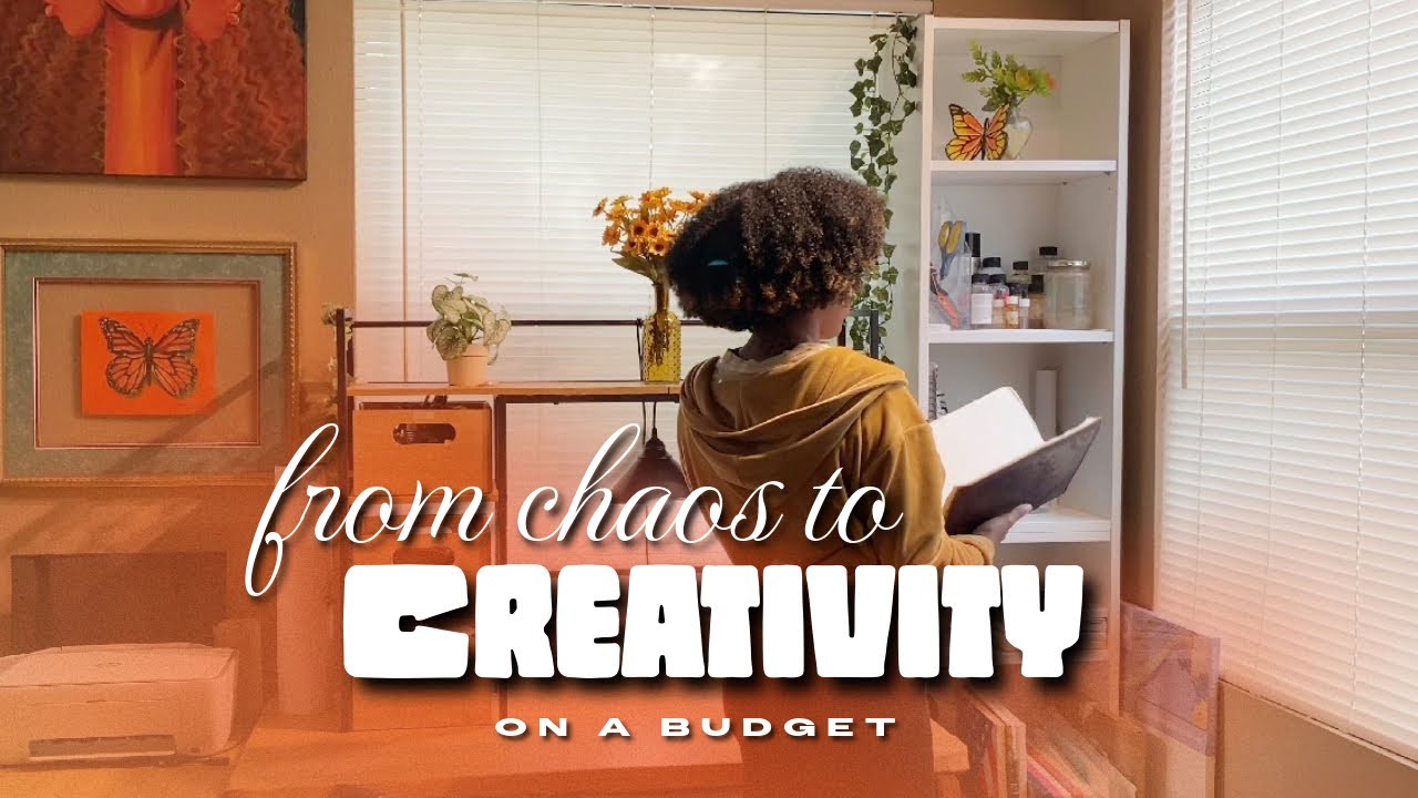 Tiny Art Studio Makeover | Satisfying Before & After Transformation ...