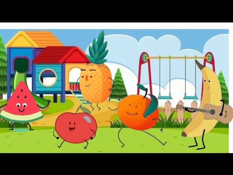The fruits friends song! Fruits song! Happy Fruits song! Fruit train ...