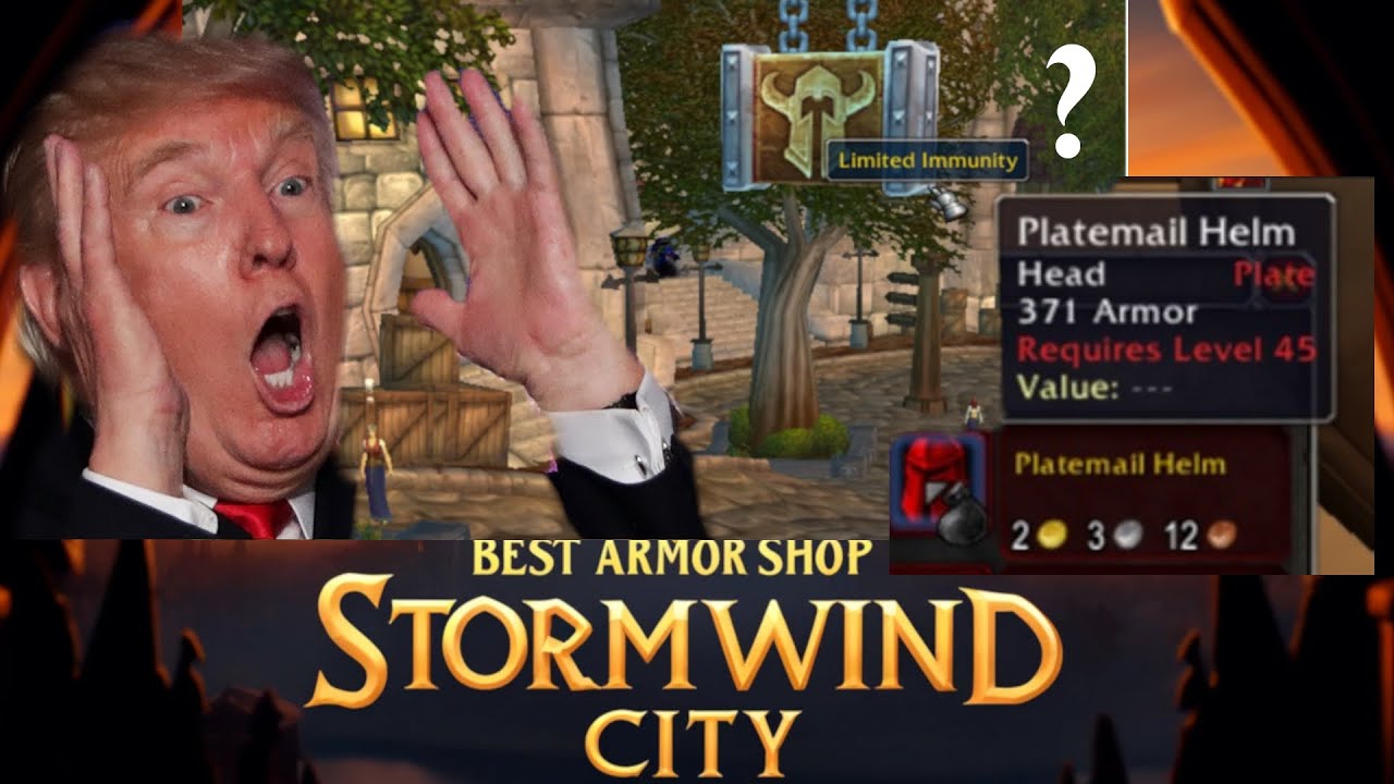 Why is this Stormwind Armor Shop the Best Vendor in Azeroth? - YouTube