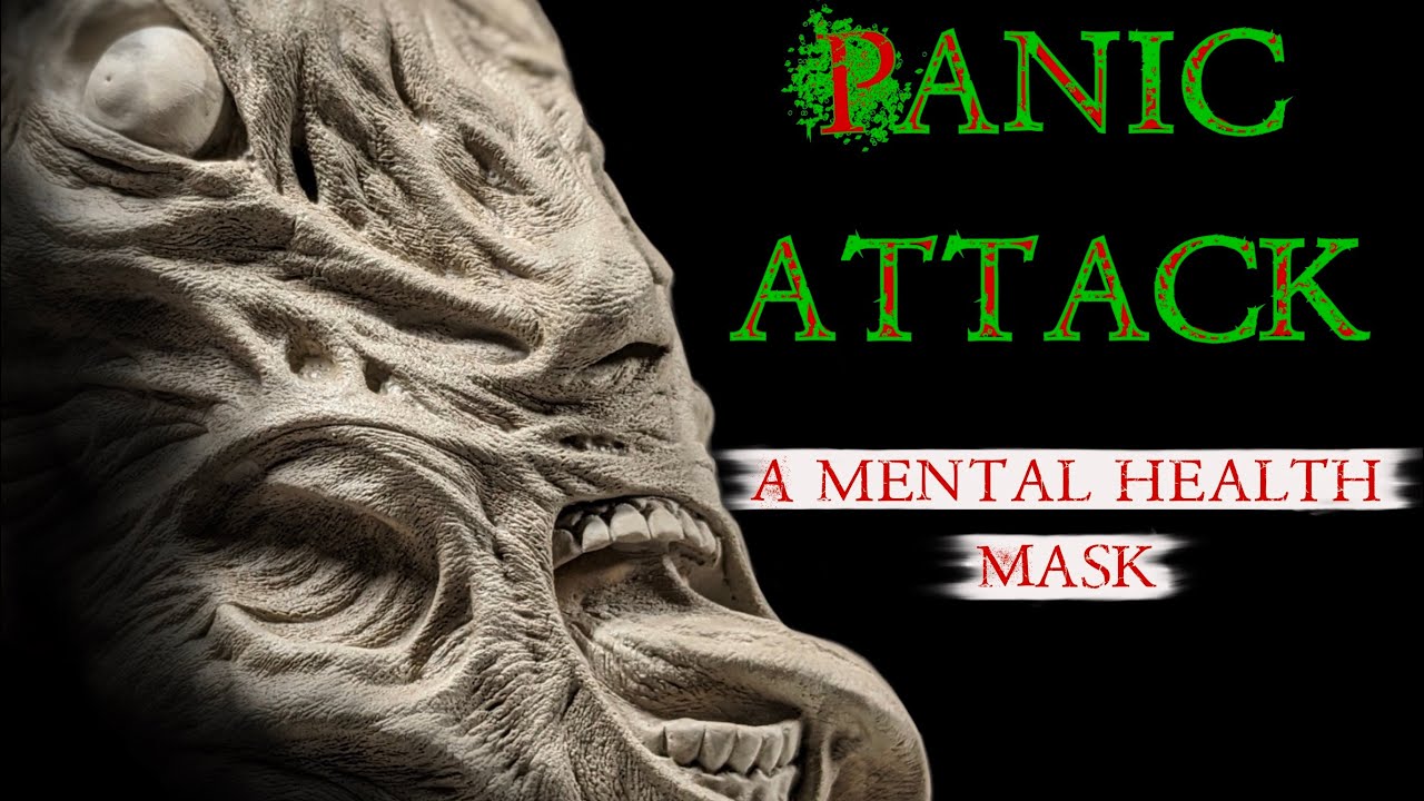 Panic Attack a mental health mask. - YouTube