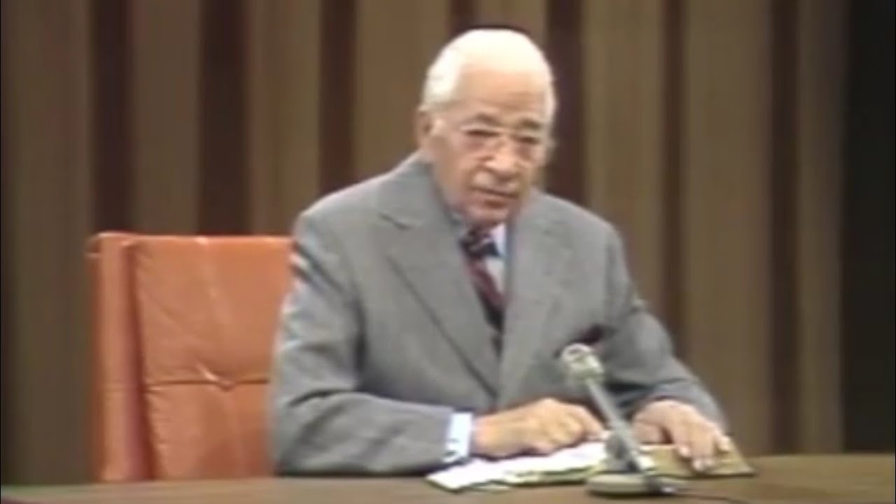 Recreation of the Earth - Mr. Herbert W. Armstrong - The World Tomorrow ...