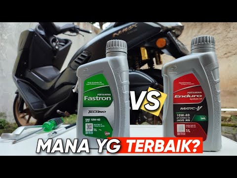 Perbandingan Oli Enduro Matic V VS Fastron Techno di Motor Nmax Mana Yg ...