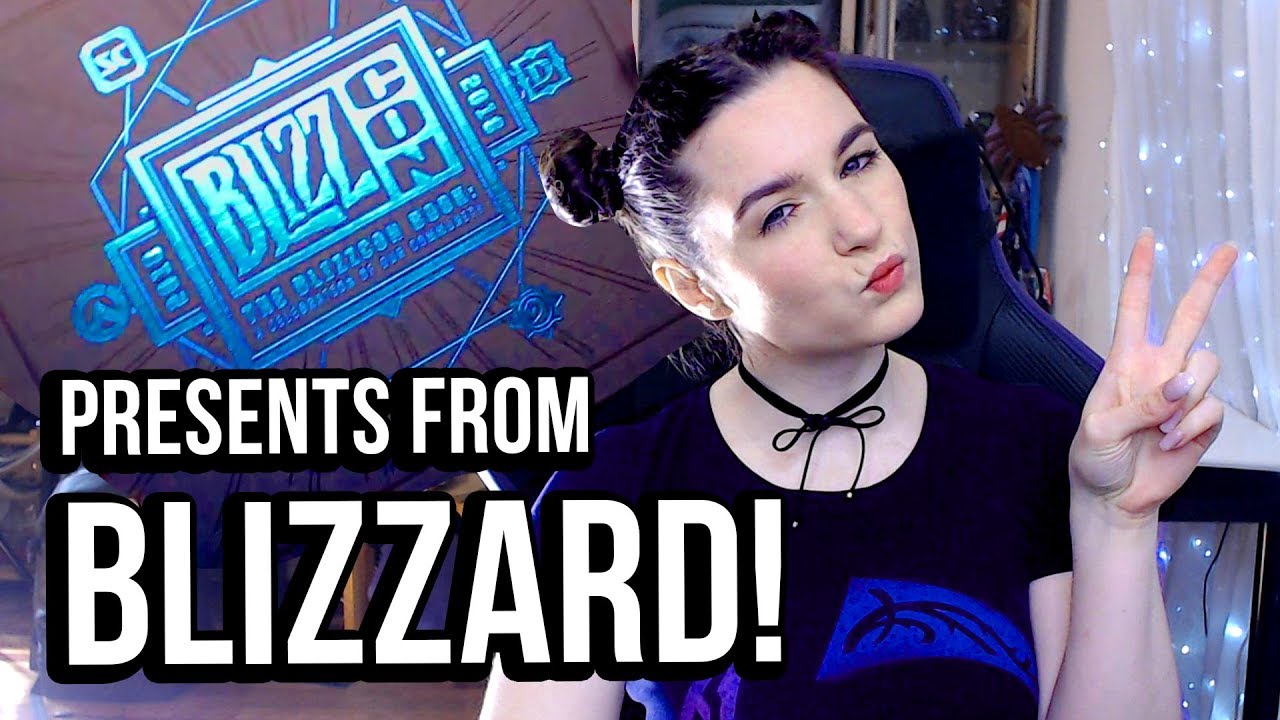 PRESENTS from Blizzard Entertainment | UNBOXING BlizzCon Goody Bag ...