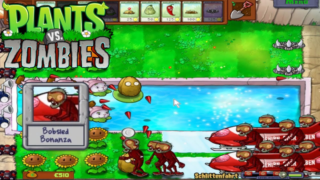 Bobsled Bonanza - Plants Vs Zombies - YouTube