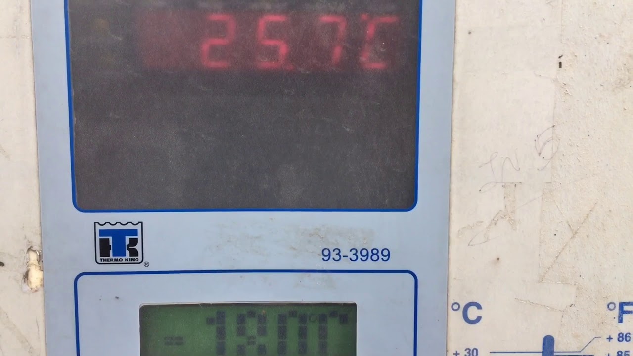 ตั้งค่าอุณหภูมิ ตู้เย็นคอนเทนเนอร์ THERMOKING MP3000 - YouTube