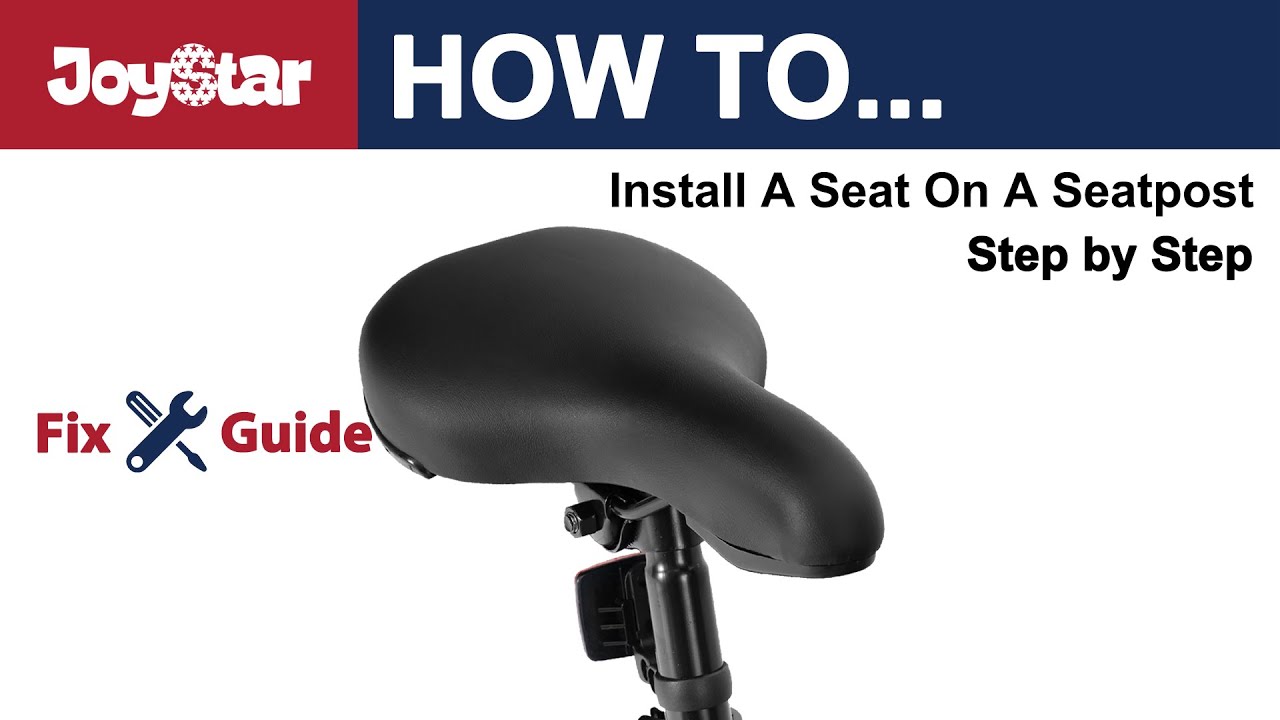 How to Install A Seat On A Seatpost - YouTube