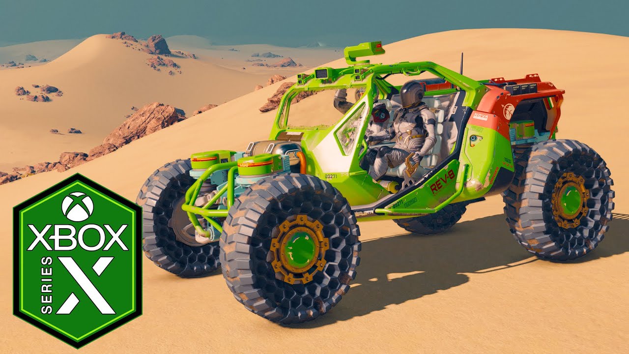 Starfield Xbox Series X [Rev-8 Vehicle Dune Buggy Update] Gameplay ...