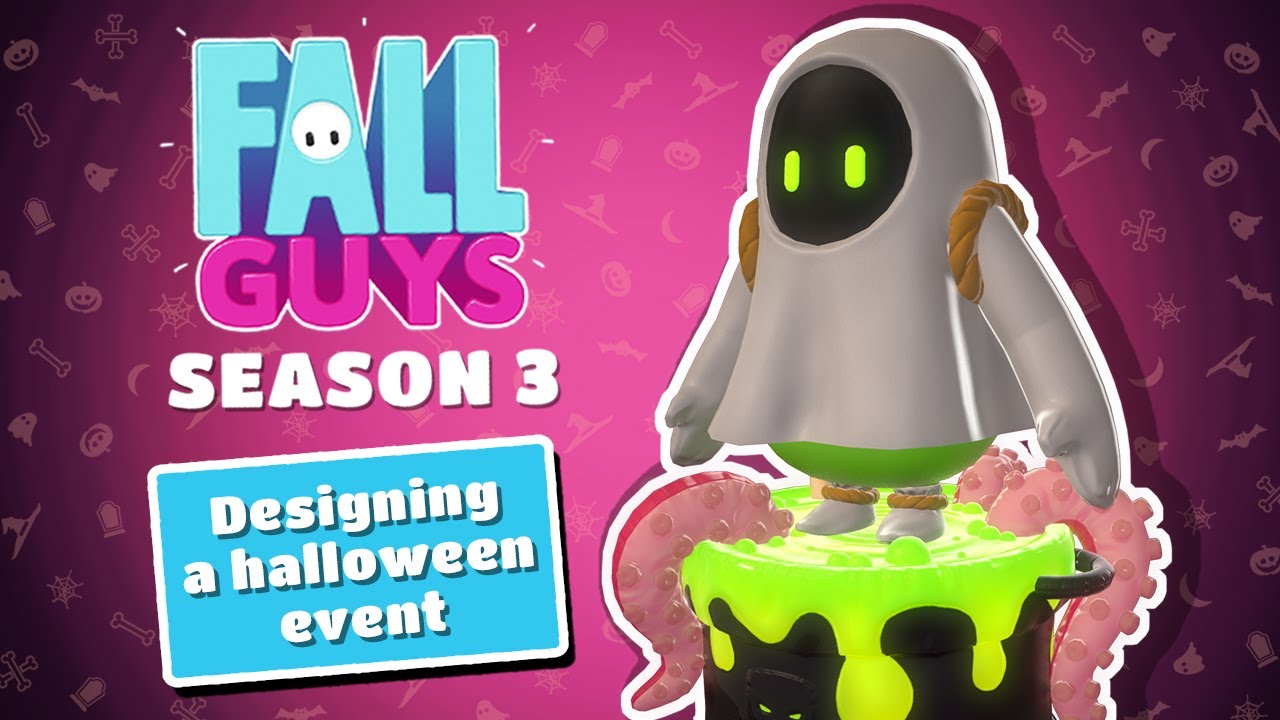 Fall Guys : Designing a halloween event | Behind the scenes | Process ...