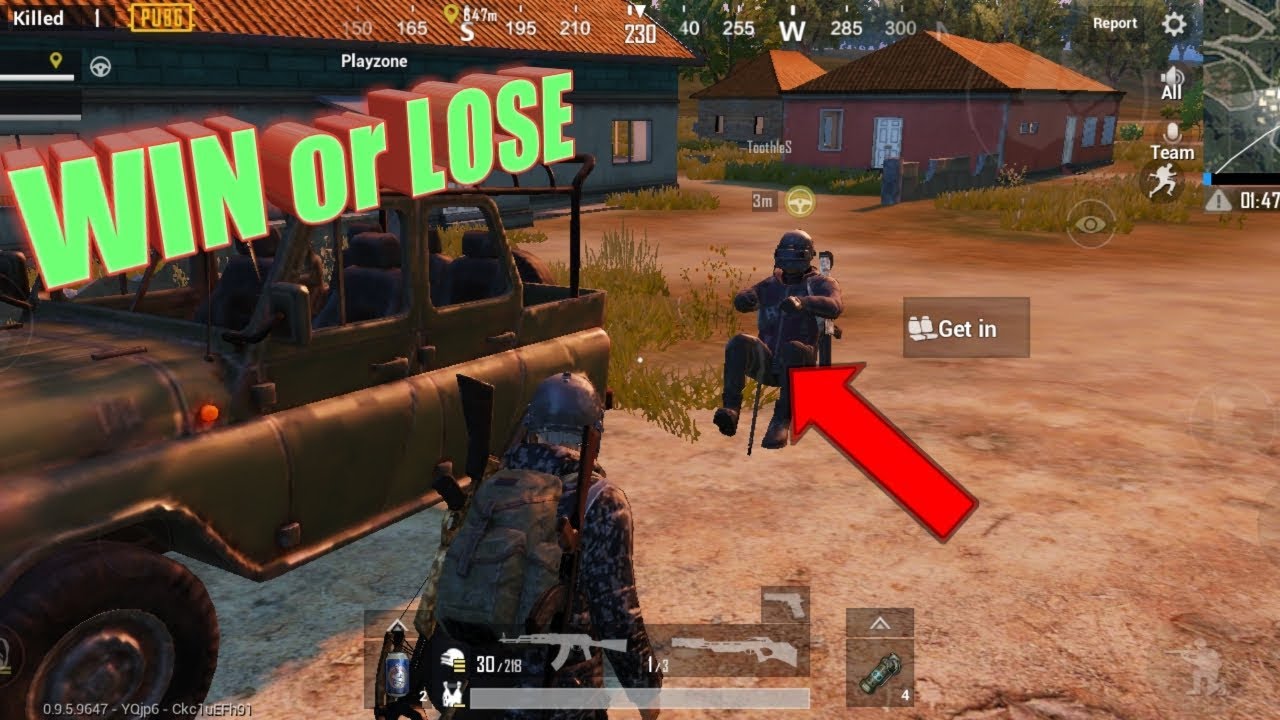 PUBG Mobile|😎 WIN or LOSE???😶 - YouTube