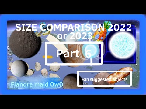 ULTIMATE SIZE COMPARISON (PART 6) - YouTube