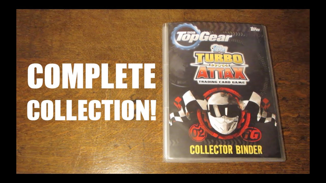 Top Gear Turbo Attax COMPLETE COLLECTION! - YouTube