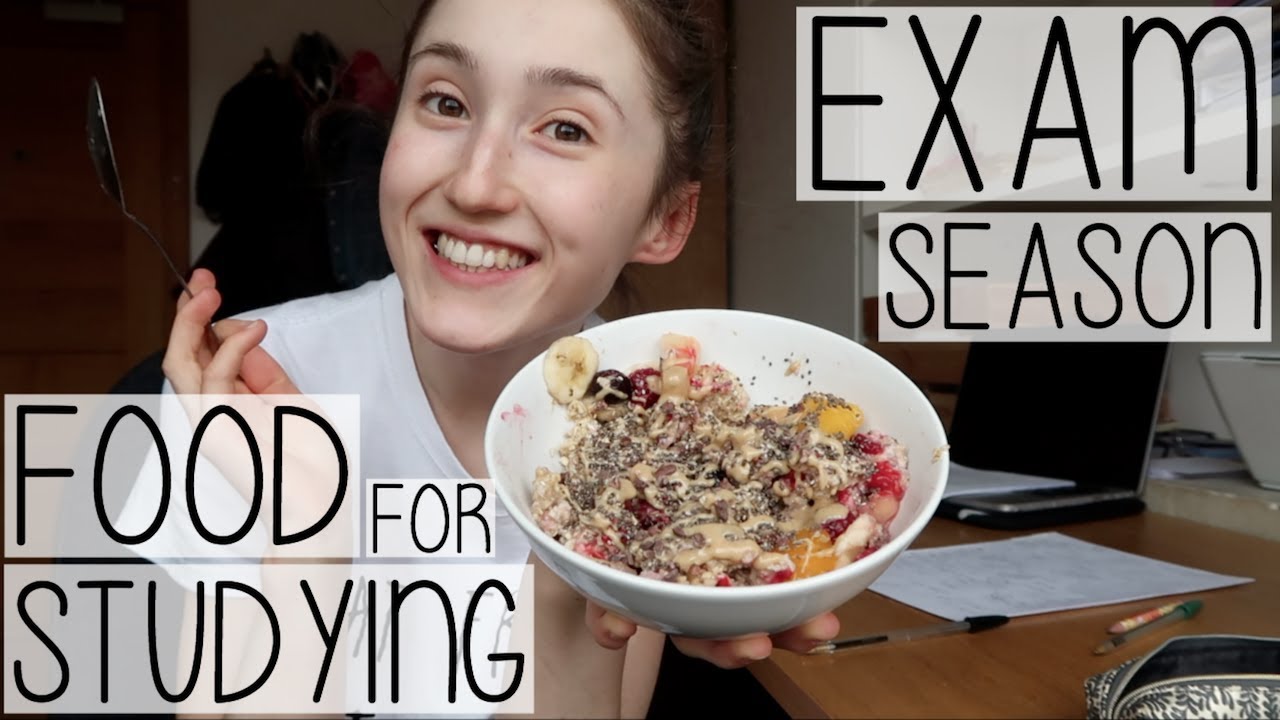WHAT I EAT IN A DAY STUDY WITH ME AT UNI #006 | EXAM SEASON EDITION FT ...