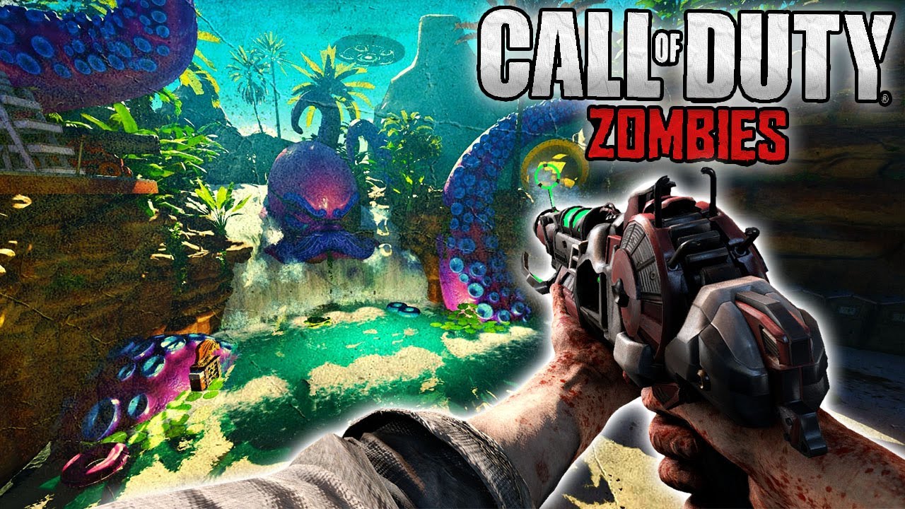 SLIPPIN TRIPPIN ZOMBIES! (Alternate Water Park Zombies?!?) (Call Of ...