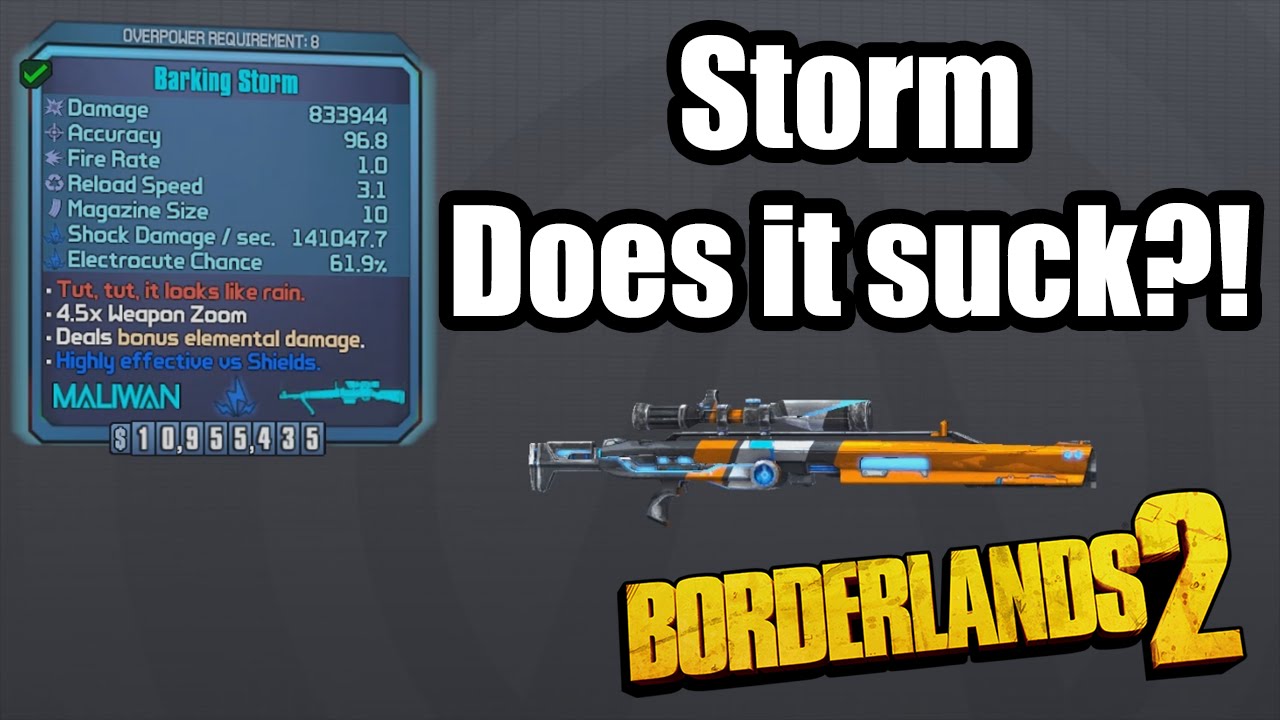 Borderlands 2: Storm- Does it suck!? - YouTube