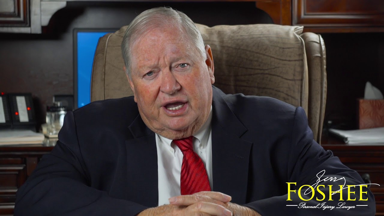 Jerry Foshee, Personal Injury Lawyer - YouTube