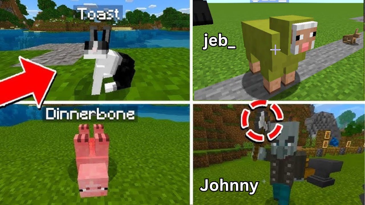 Minecraft's Coolest Secret Name Tags😮 | stevelex - YouTube