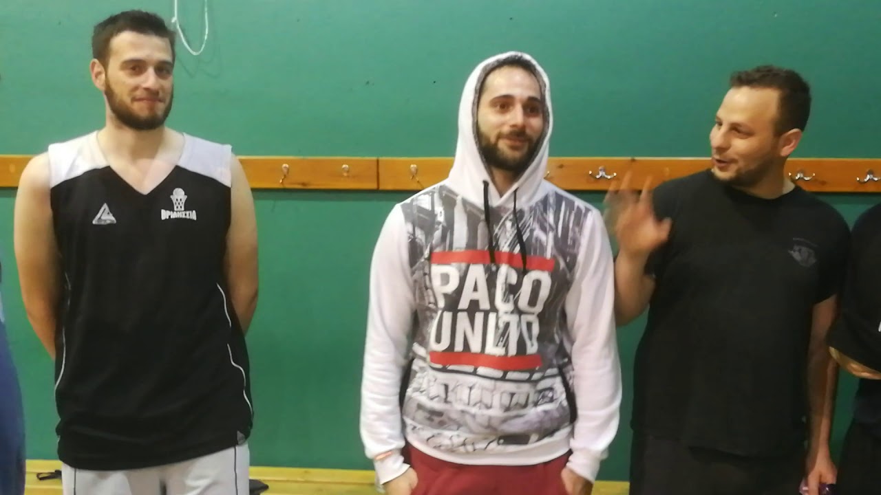 Οι δηλωσεις της νικητριας ομαδα Legends μετα τον αγωνα με τους Garands ...