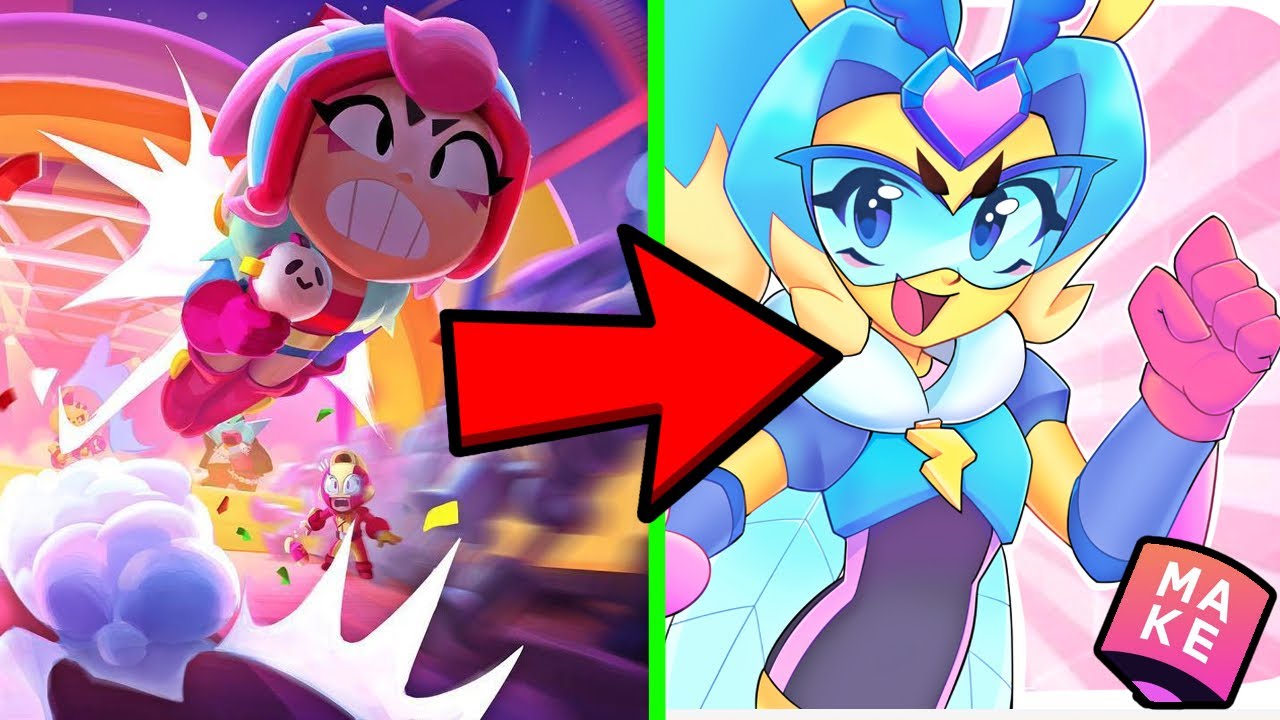 Janet Superhero Skin Concepts | Brawl Stars Superhero Contest - YouTube